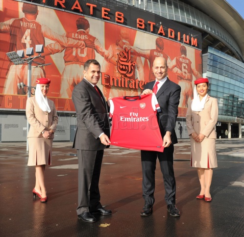Arsenal prolonge avec Emirates pour 185M€ sur 5 ans - SportBuzzBusiness.fr